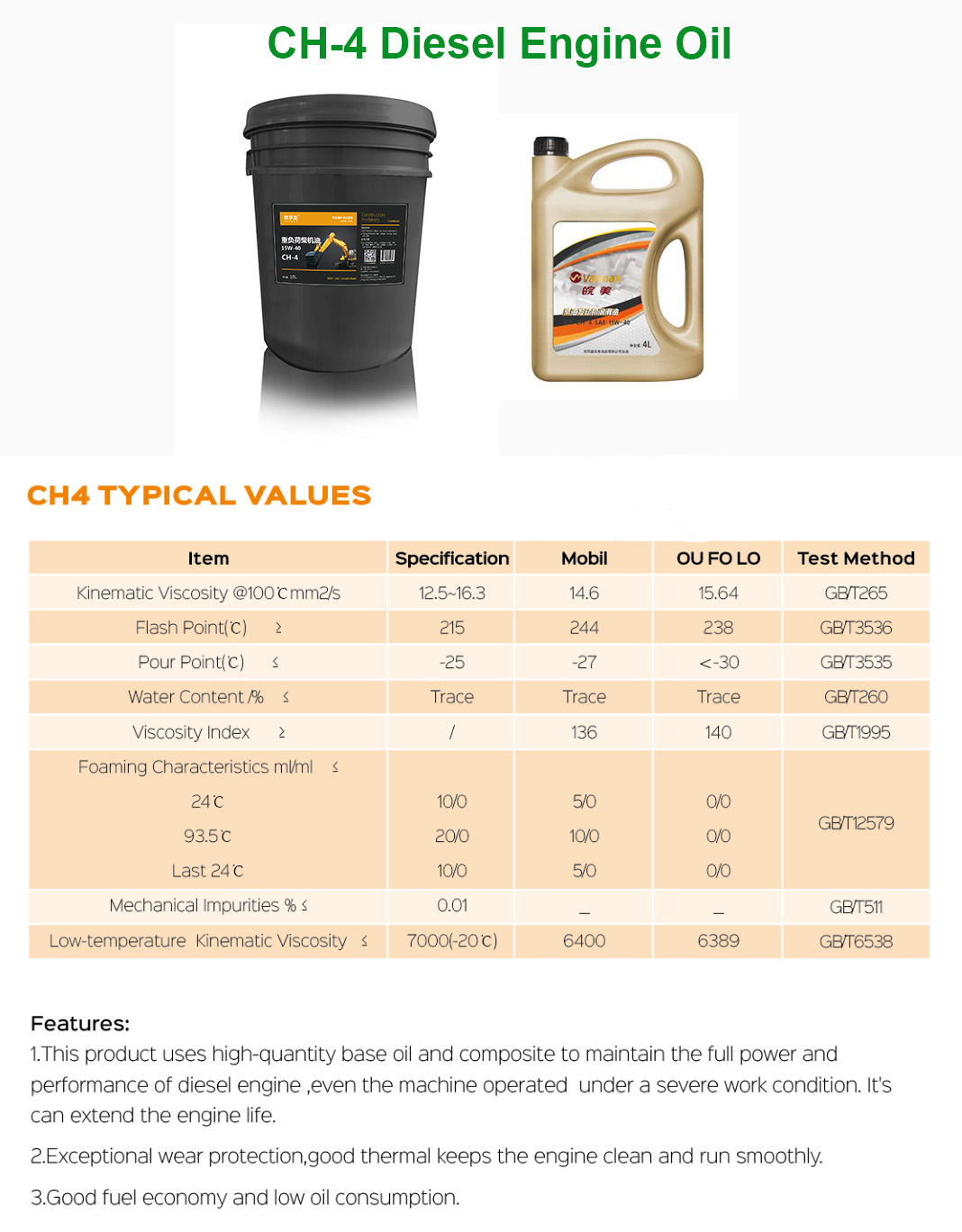 diesel engine oil